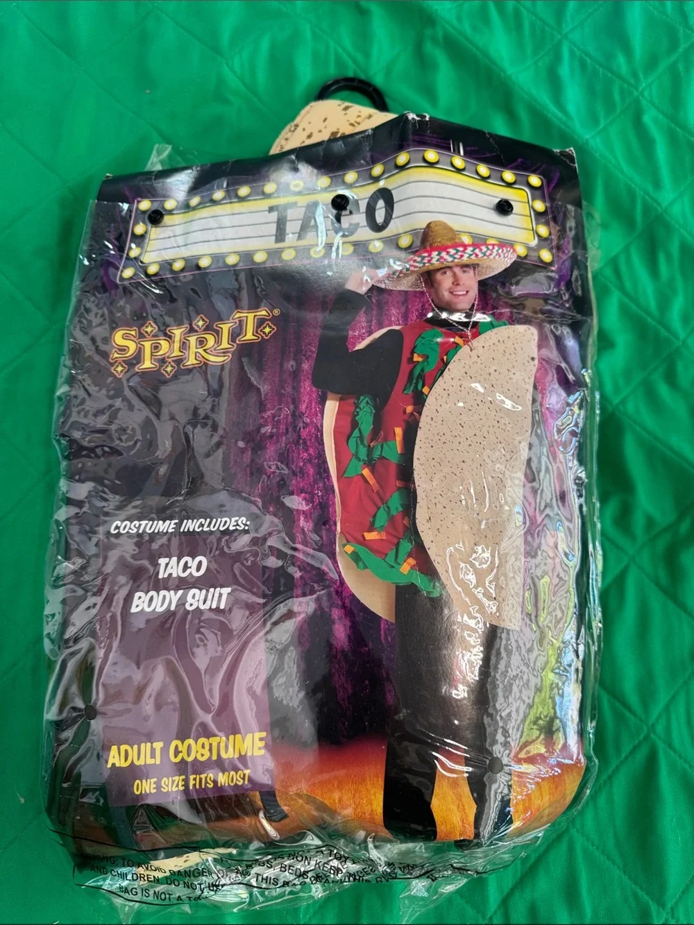 Spirit | Other | Spirit Multicolor Taco Costume With Black Base | Poshmark